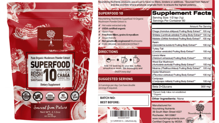 Best Organic Mushroom Supplements (Blends) Brands Reviews