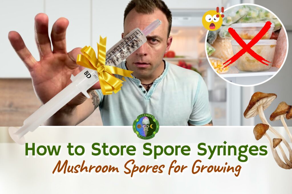 Where and How to Store Mushroom Spore Syringes