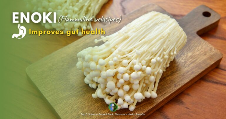 Enoki Mushroom Benefits & Nutrition Facts